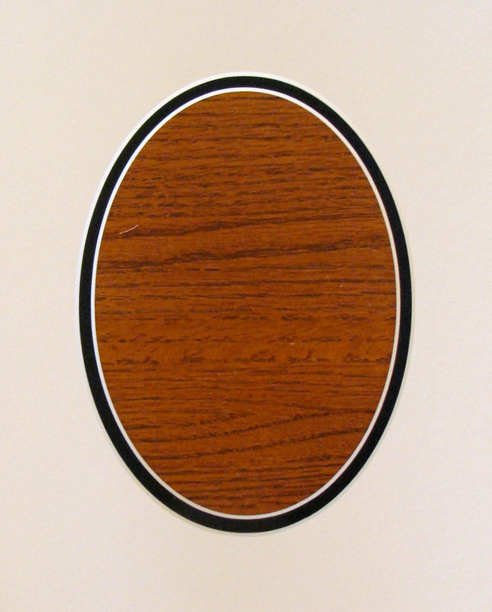 Picture Framing Mat Oval Opening Two Layer Matting Choose Size - Etsy