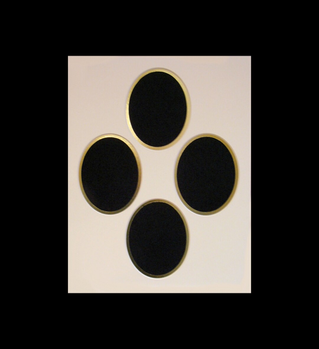 Conservation Double Mat Collage – 4 Oval Openings for 11x14 Frame, Fits ...