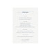 Adel: 5x7, 4x9, Printable Menu Template in Navy Blue, Calligraphy ...
