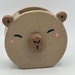 Mini Capybara Ceramic Handmade Vase - Etsy
