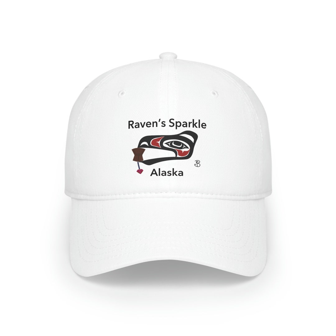 Alaska Native Raven Design Low Profile Baseball Cap - Etsy