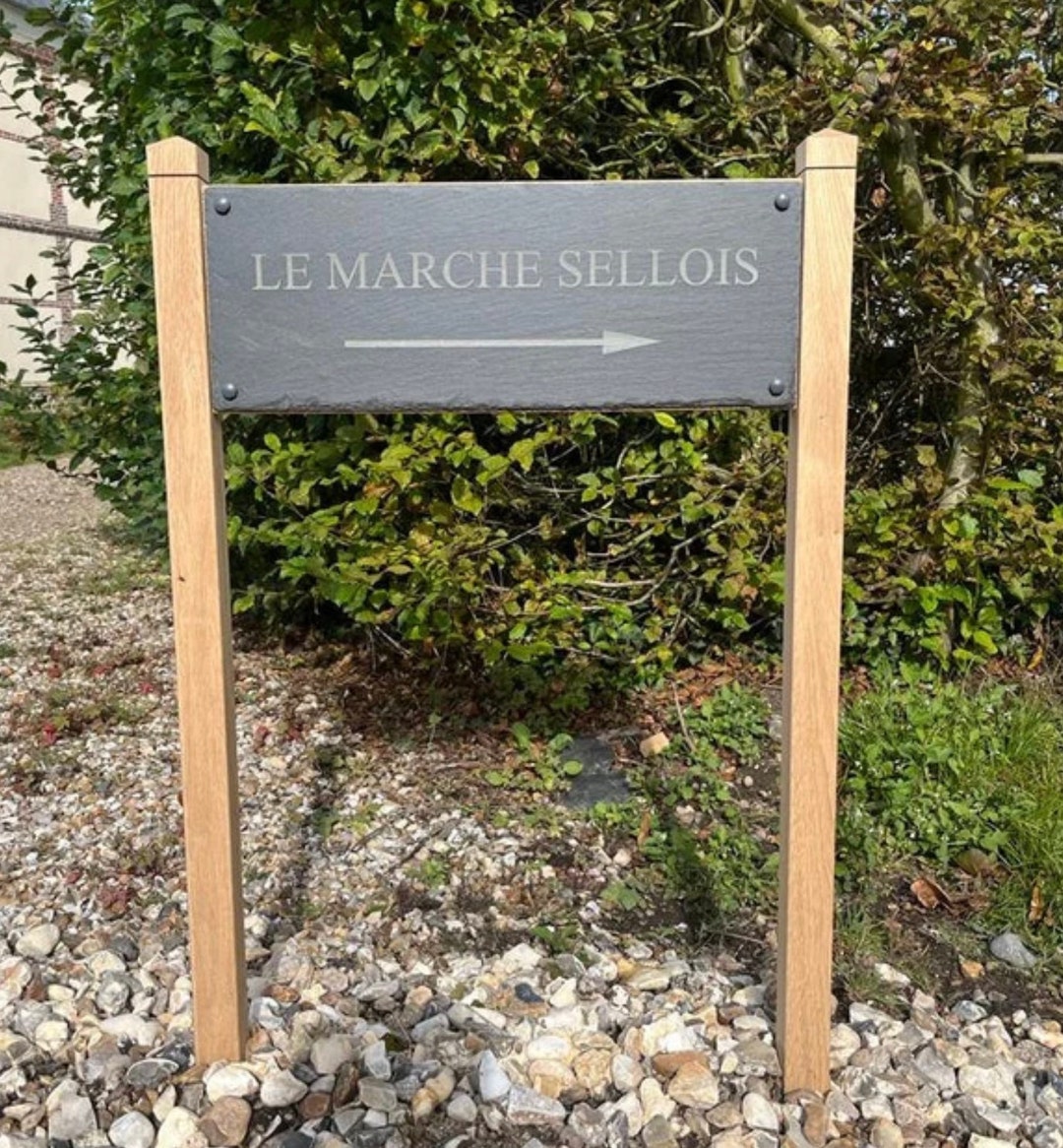 Personalised Slate Sign Plaque Custom Engraved Garden Home Wedding Man ...