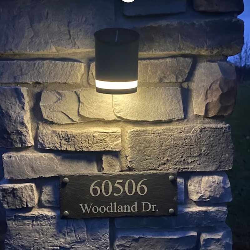 Solar Power House Numbers - Etsy
