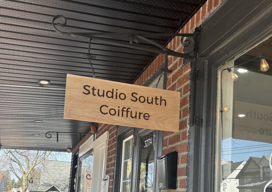 PERSONALISED / CUSTOM HANGING House Sign Double Sided or Single Sided ...