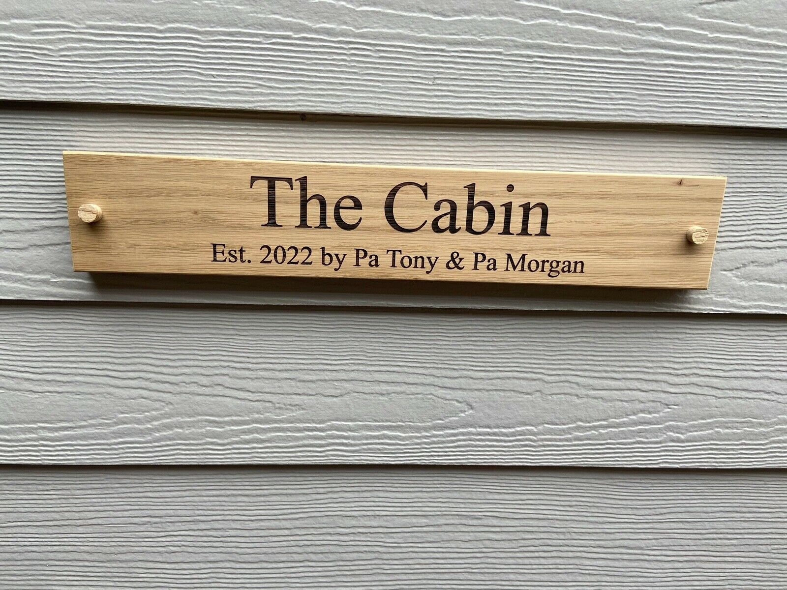 Oak House Sign / Wooden Sign / Bespoke Sign / House Plaque / - Etsy UK
