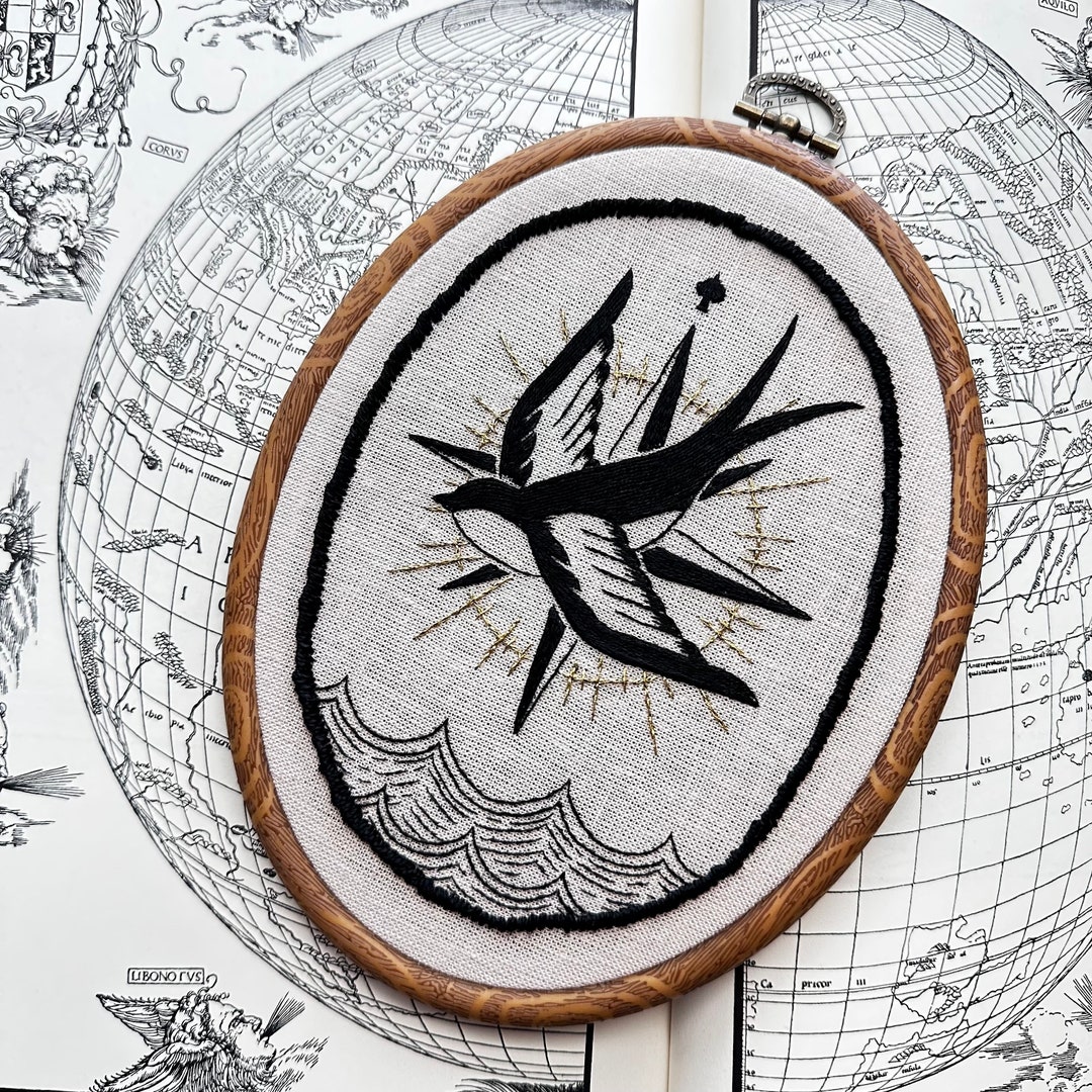 Spade and Swallow PDF Pattern Printable Digital File - Etsy