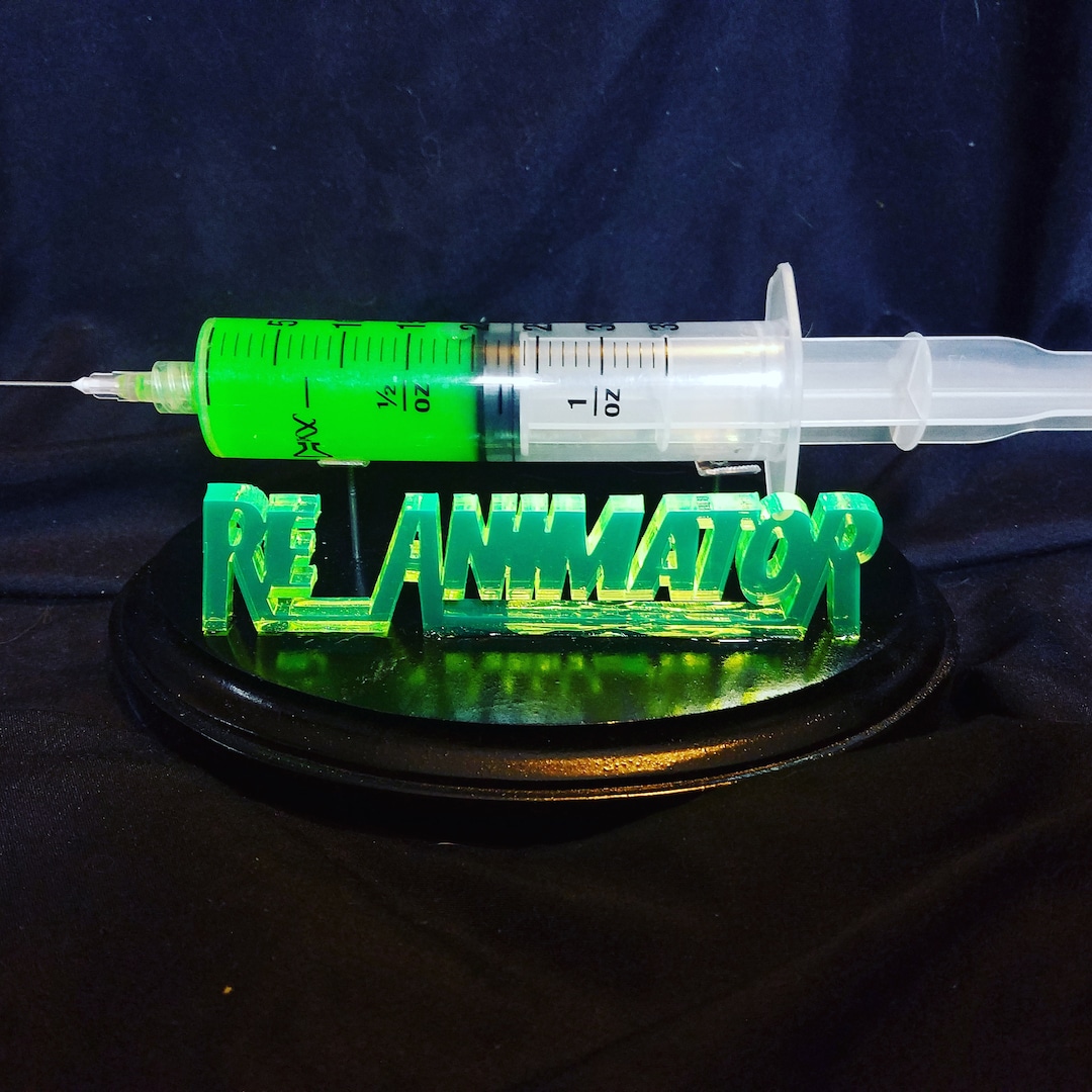 Re-animator UV Reactive Display Plaque - Etsy