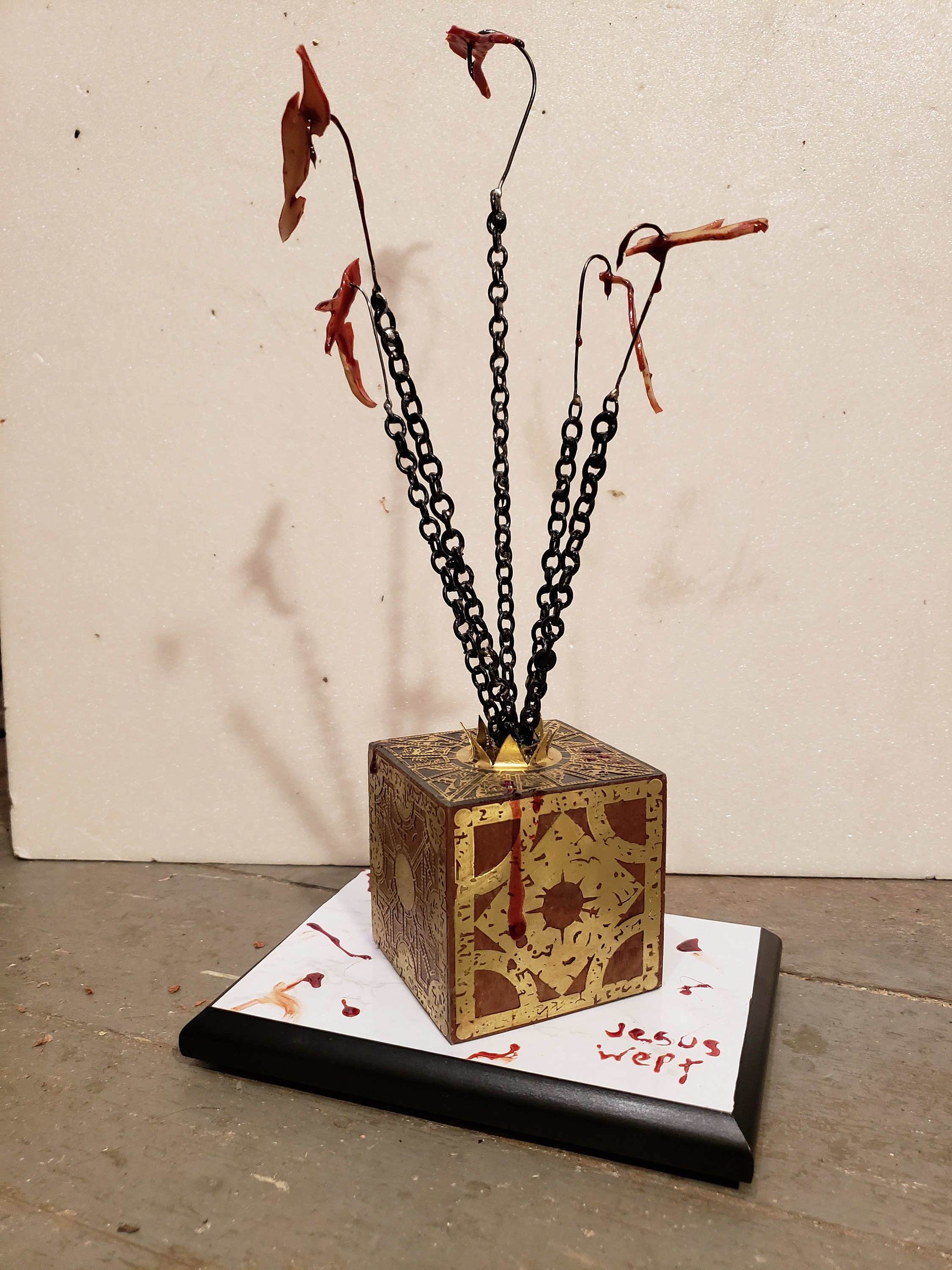 Hellraiser Bloody Lament Configuration Puzzle Box With Chains | Etsy
