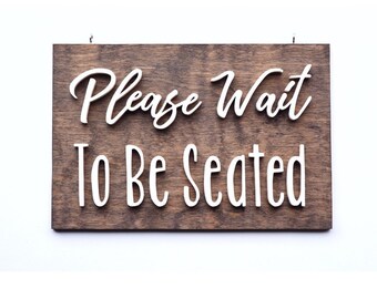 Waiting for a sign | Etsy