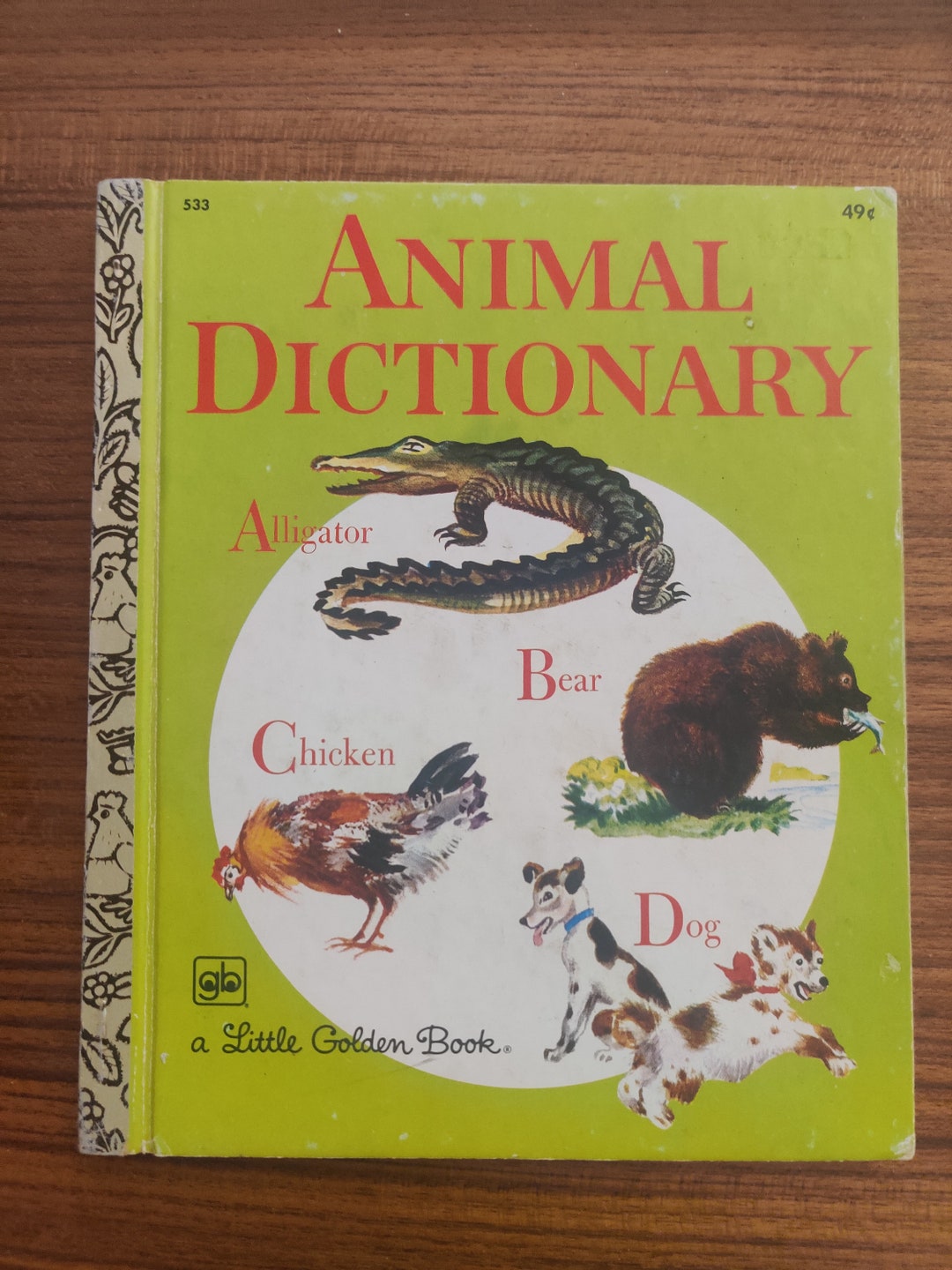Little Golden Book Animal Dictionary by Jane Werner Watson - Etsy