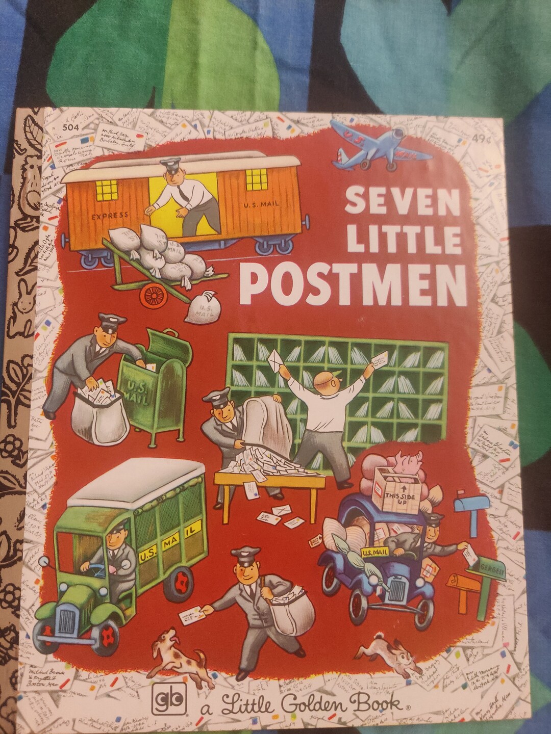 Little Golden Books Seven Little Postmen 7th Printing 1975 - Etsy
