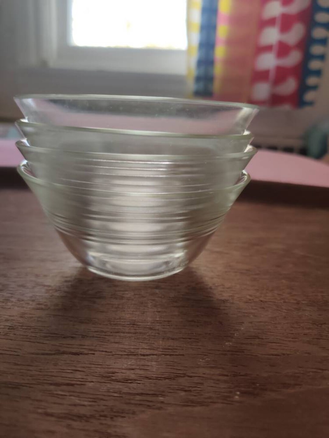 Pyrex Clear Custard/ Pudding Glasses Smooth Top 445 5 Ounce - Etsy