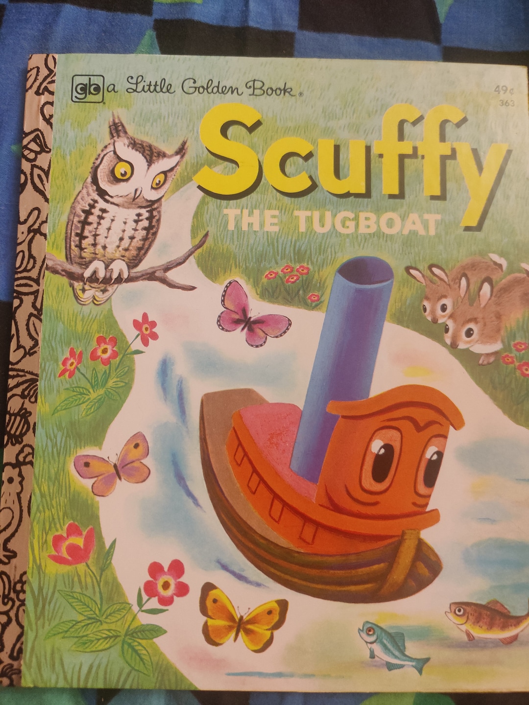 Little Golden Books Scuffy the Tugboat - Etsy