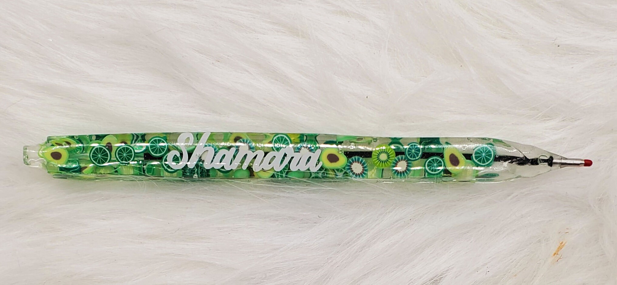 Personalized Resin Fruit Pens/fruit Resin Ballpoint Pens/ - Etsy