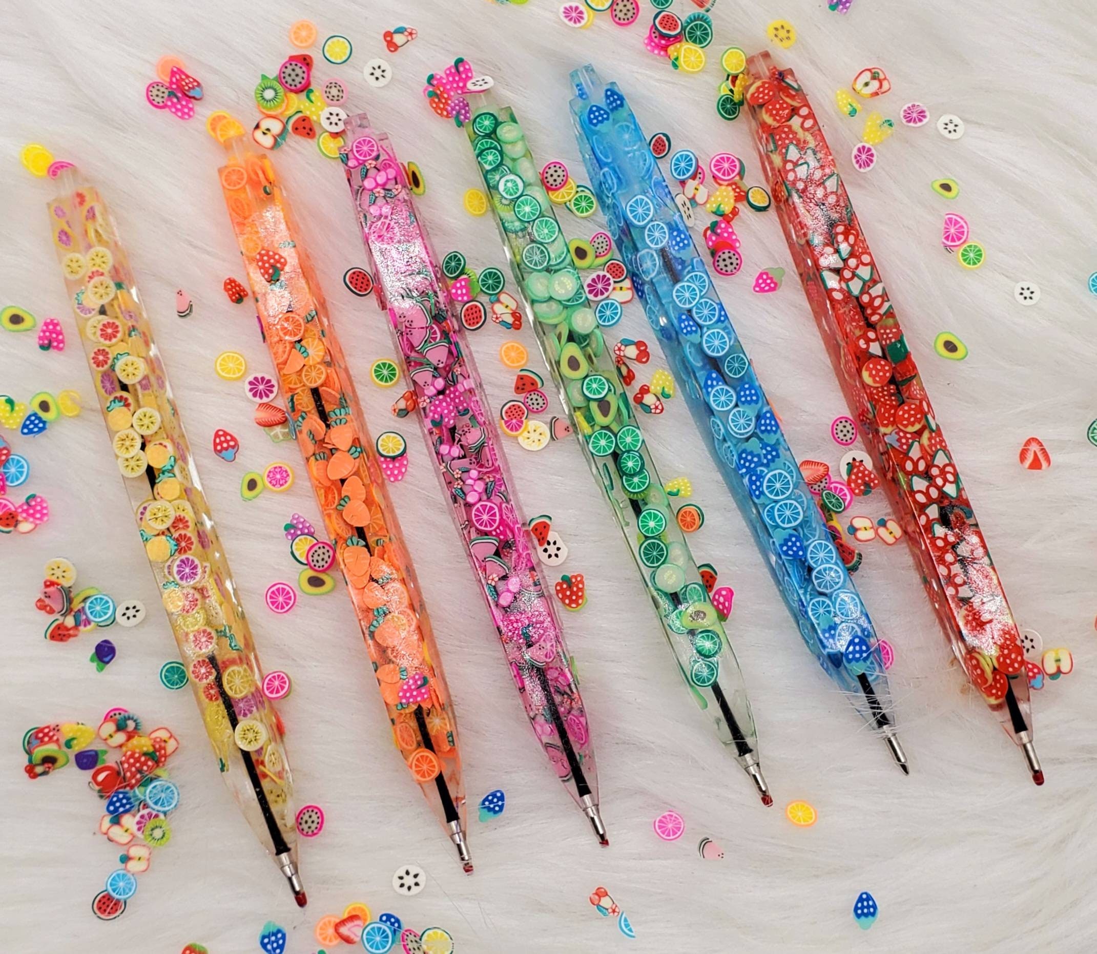 Personalized Resin Fruit Pens/fruit Resin Ballpoint Pens/ - Etsy