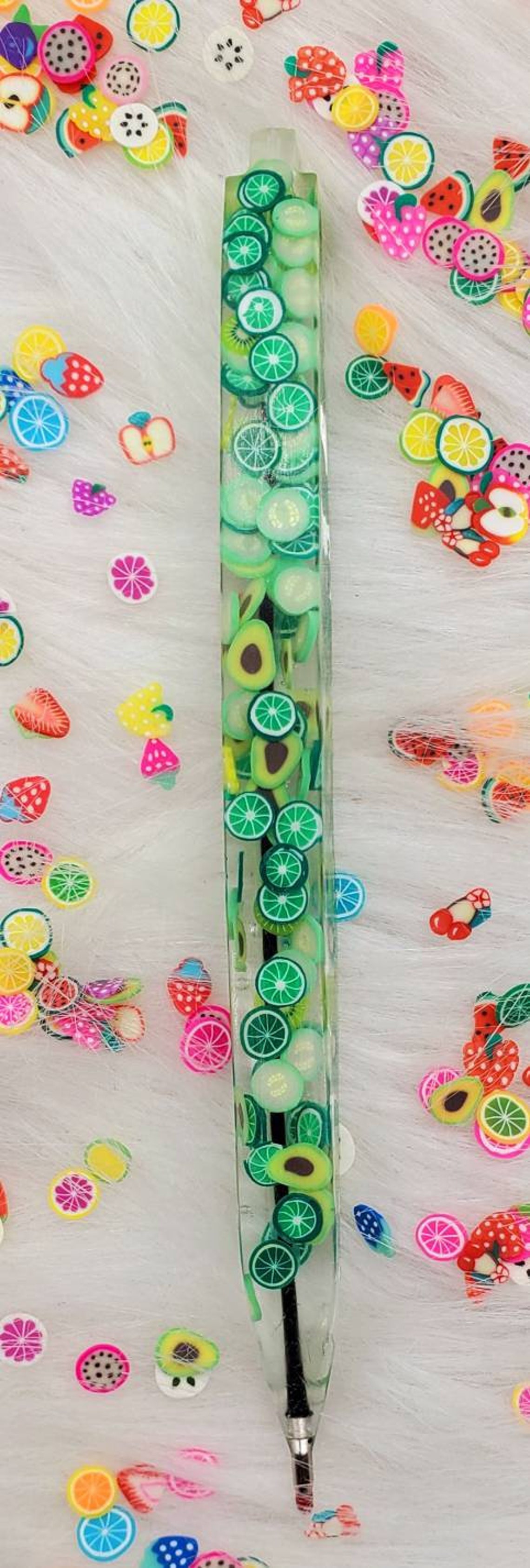 Personalized Resin Fruit Pens/fruit Resin Ballpoint Pens/ - Etsy