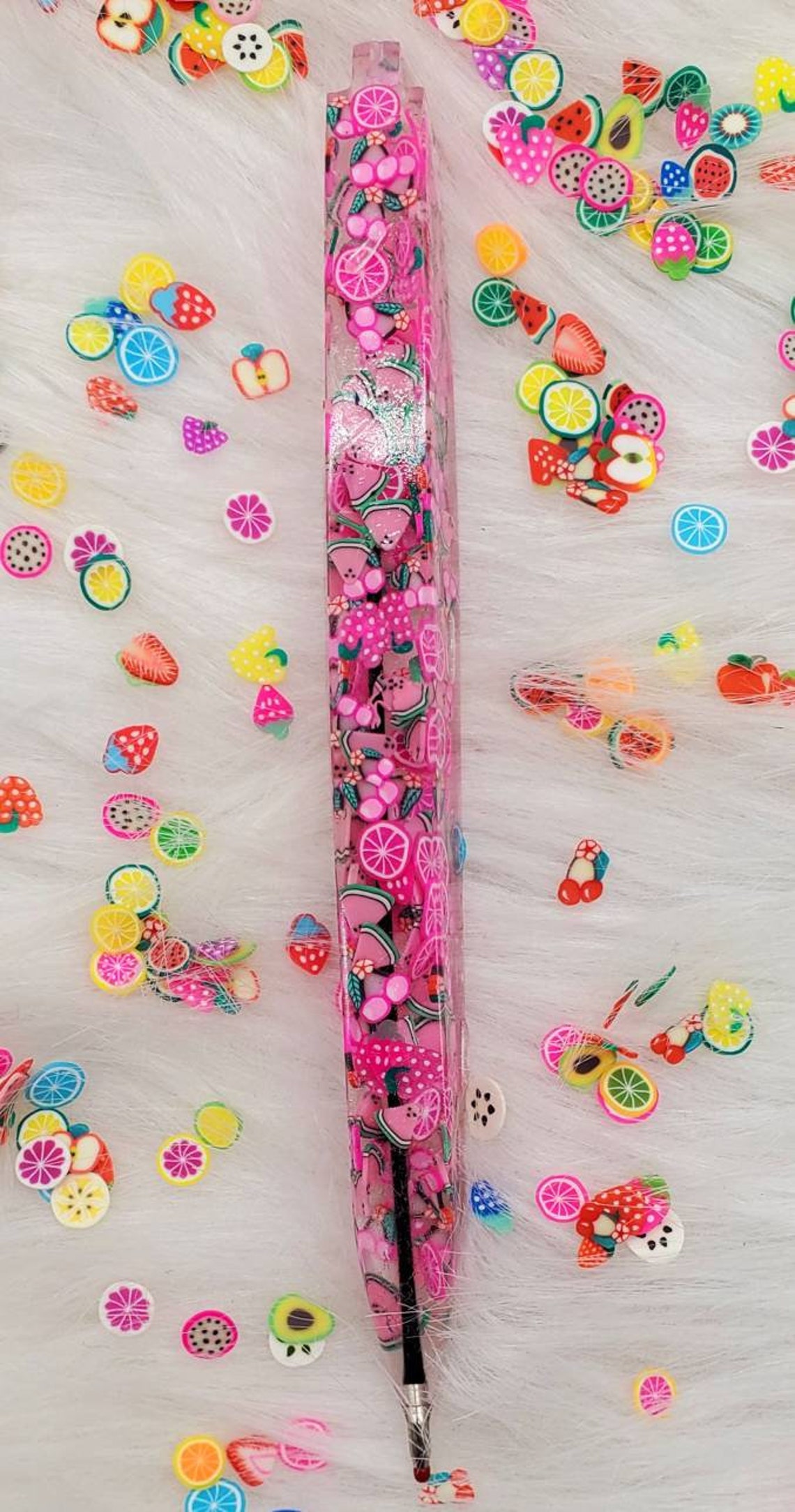 Personalized Resin Fruit Pens/fruit Resin Ballpoint Pens/ - Etsy