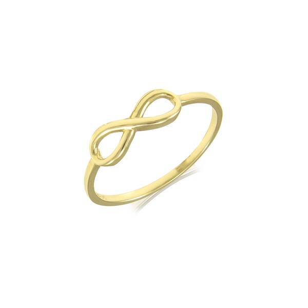 Gold Infinity Ring - Etsy