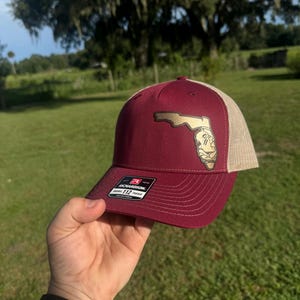 FSU Hat - Etsy