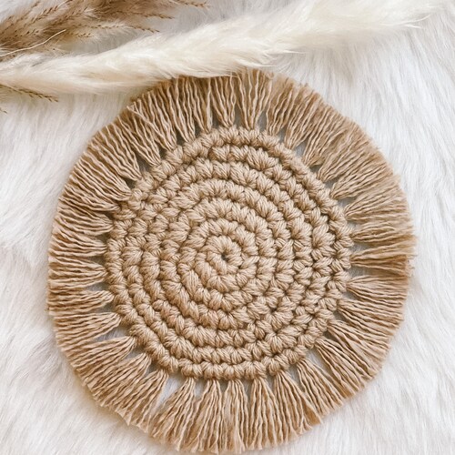 Boho Coaster Handmade Coasters Home Decor Crochet Coasters - Etsy