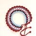 Crochet Granny Stripe Collar Peter Pan Collar Detachable Collar Vintage ...