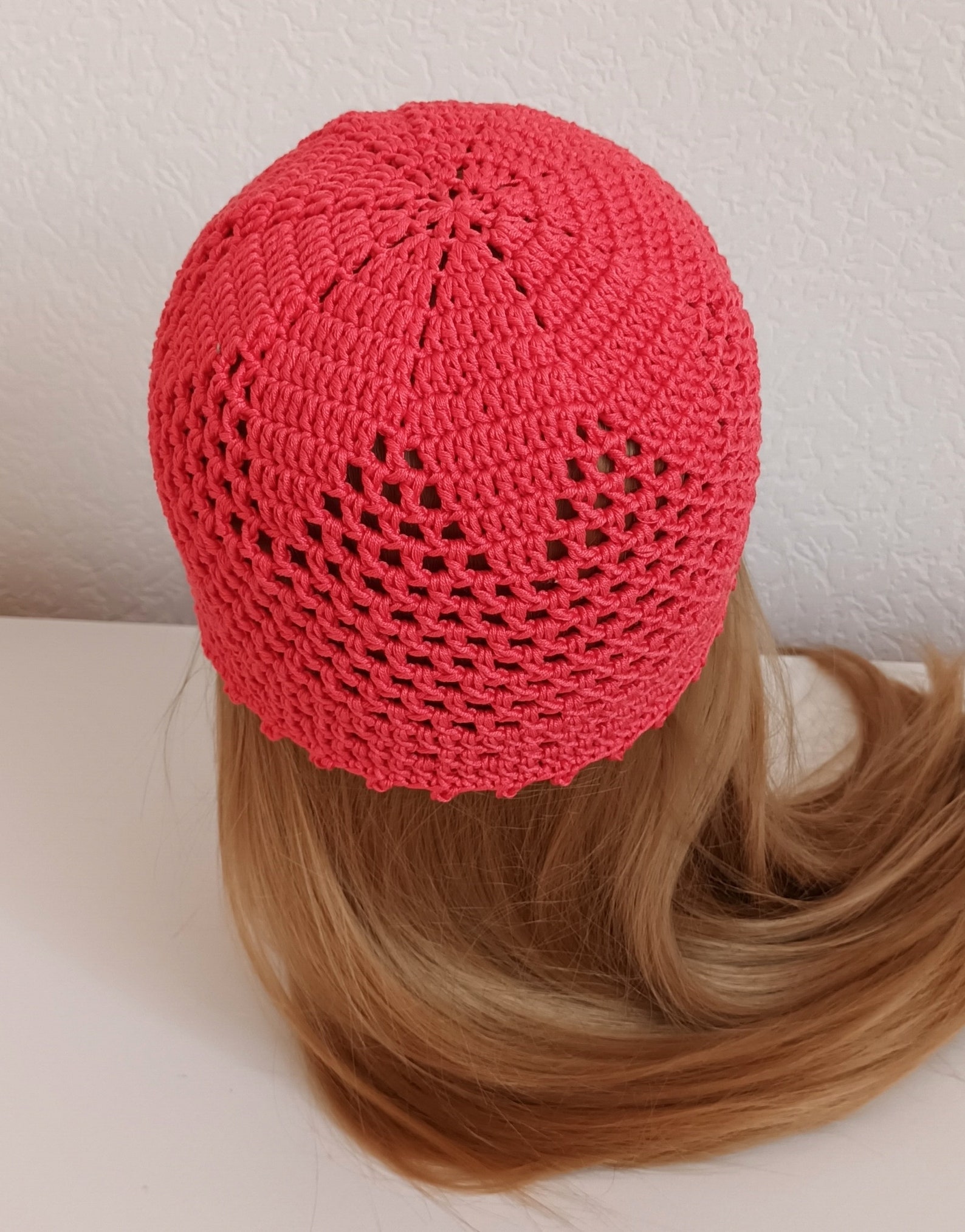 Women's Crochet Summer Boho Girls Summer Hat Red Summer - Etsy