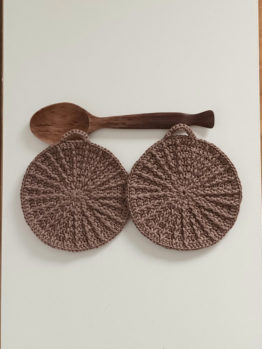 Crochet Pot Holders Housewarming Gift Kitchen Accessories Kitchen Tools ...