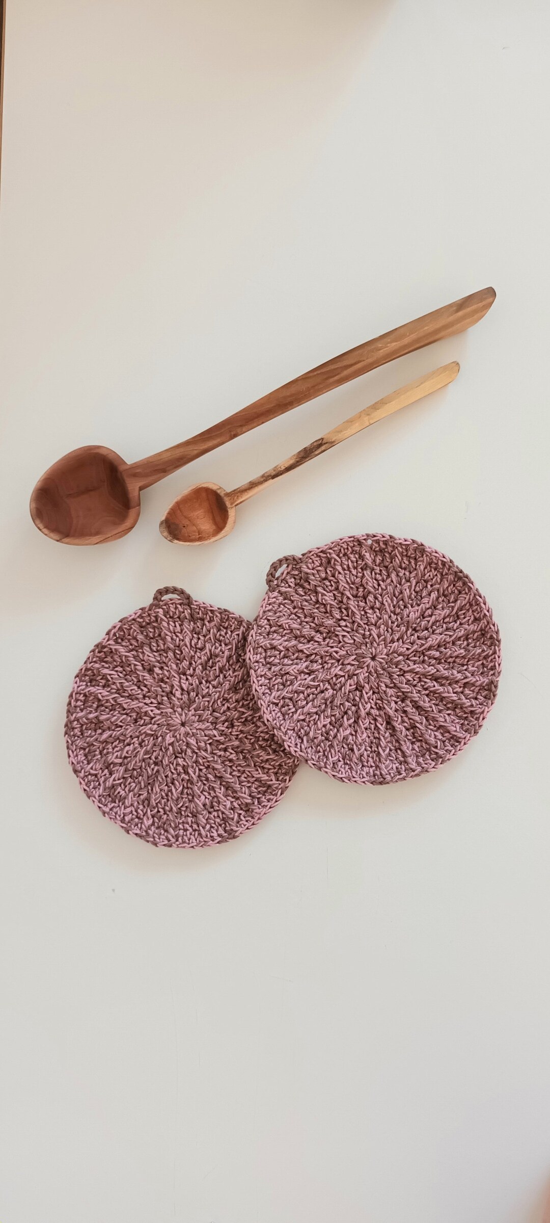 Crochet Pot Holders Housewarming Gift Kitchen Accessories Kitchen Tools ...
