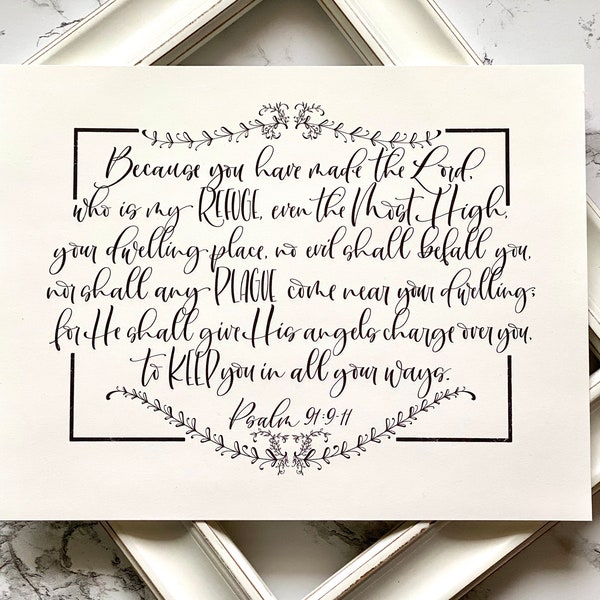 Psalm 91 - Etsy