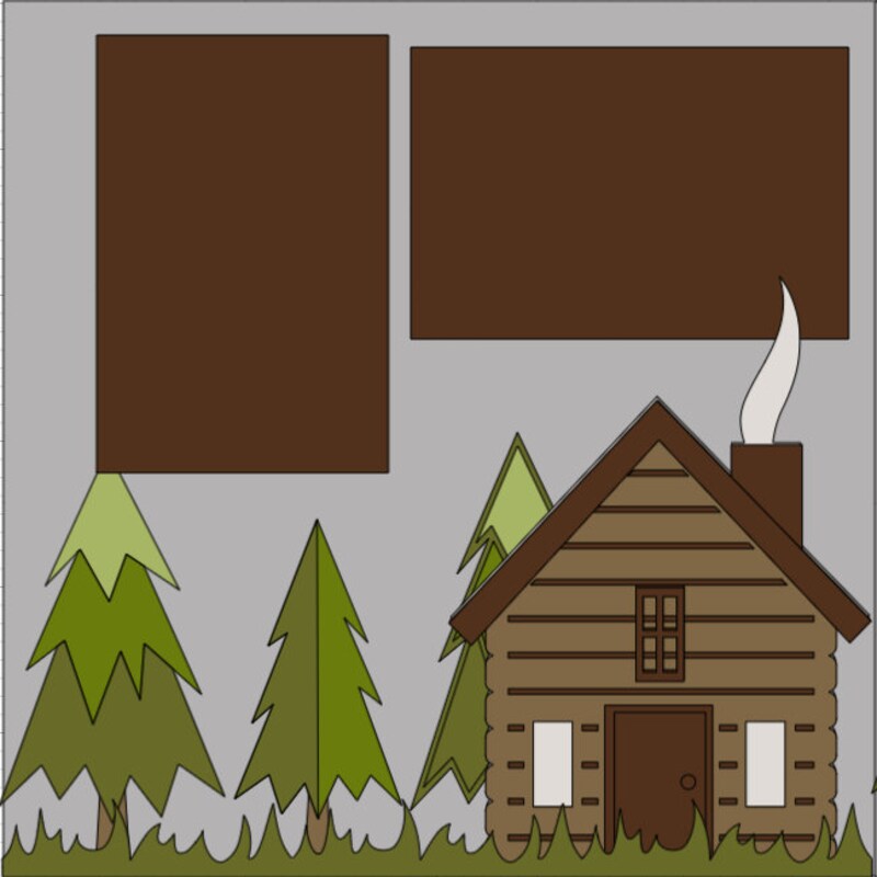 Scrapbook Layouts Svg - Etsy