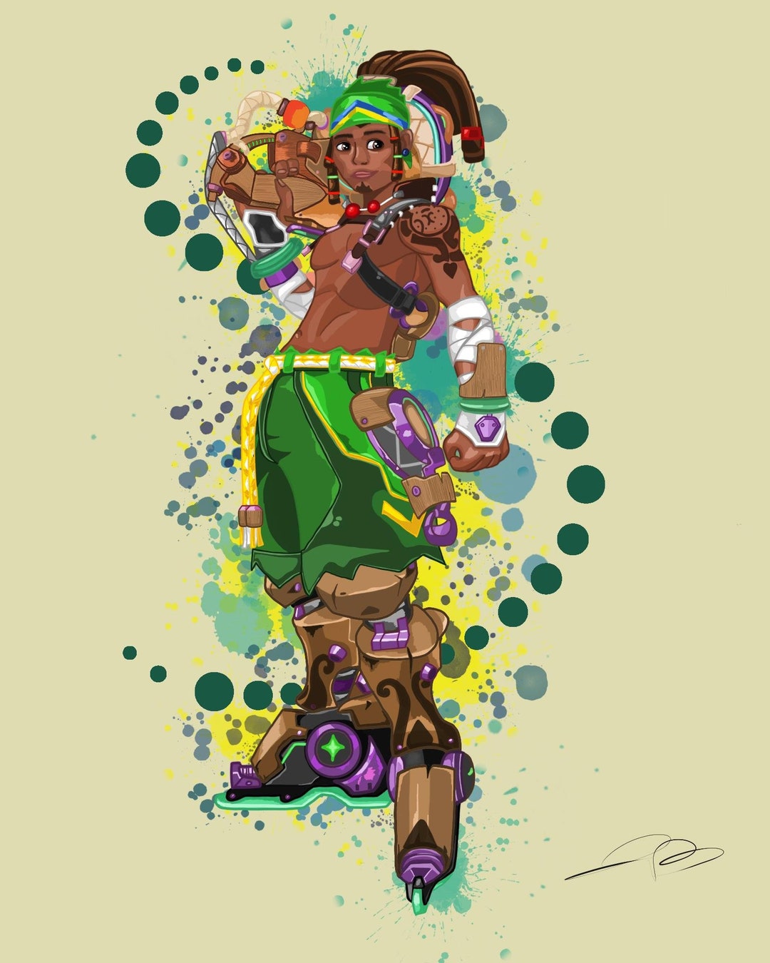 Lucio OH -overwatch Inspired- - Etsy