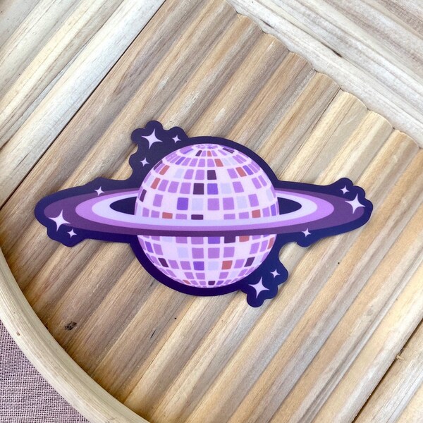 Planet Saturn Stickers - Etsy