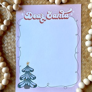 Dear Santa Printable Fill in Template, Santa Letter, Dear Santa ...