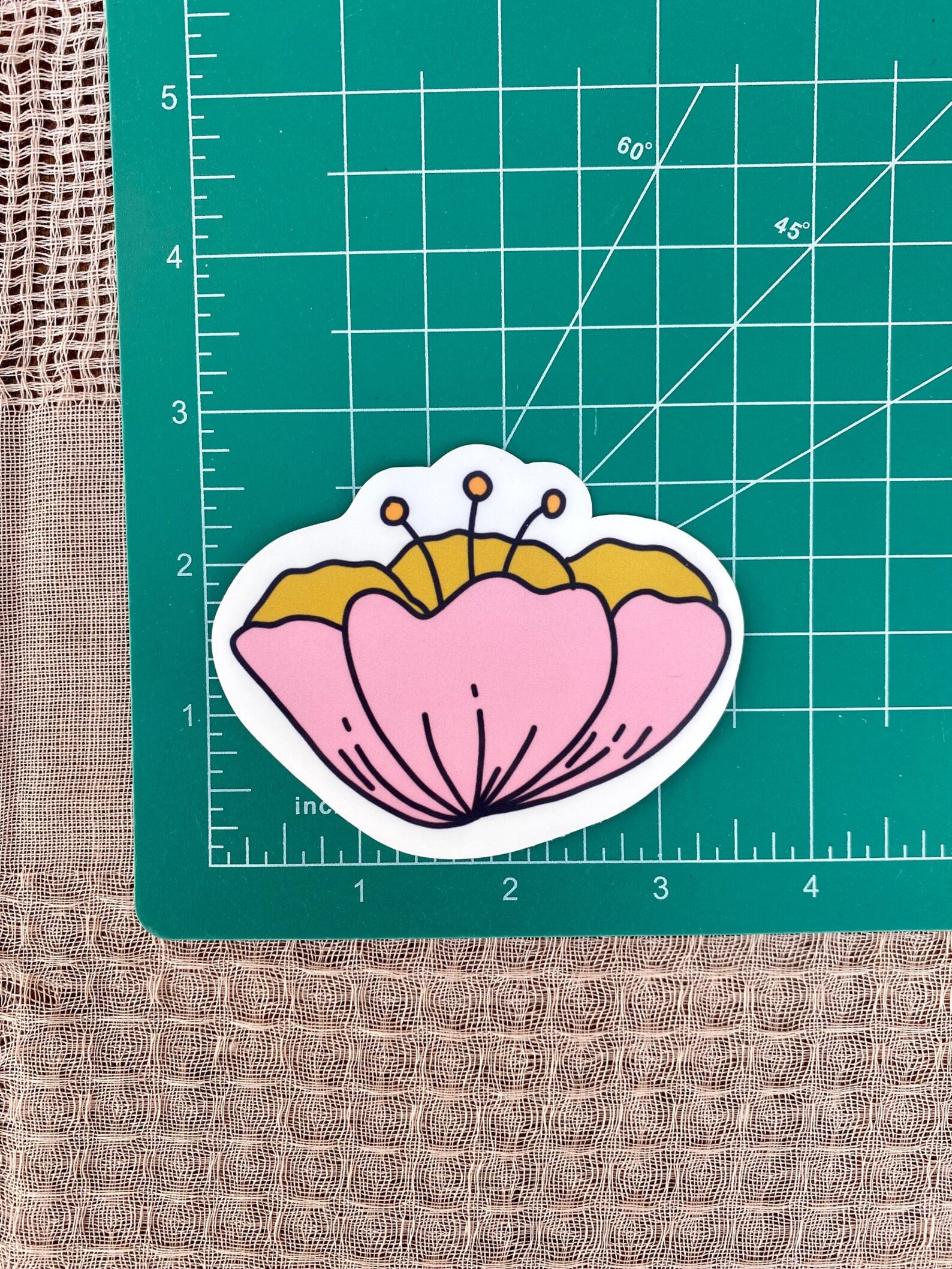 Retro Poppy Sticker Hydroflask Sticker Laptop Sticker Matte - Etsy