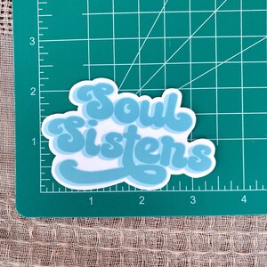 Soul Sisters Sticker Pair, Hydroflask Sticker, Laptop Sticker, Matte ...