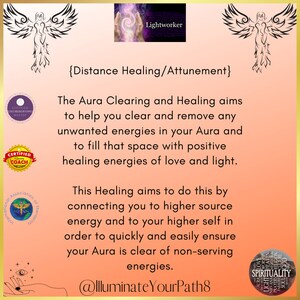 AURA CLEARING & HEALING. Reiki. Distance Healing - Etsy