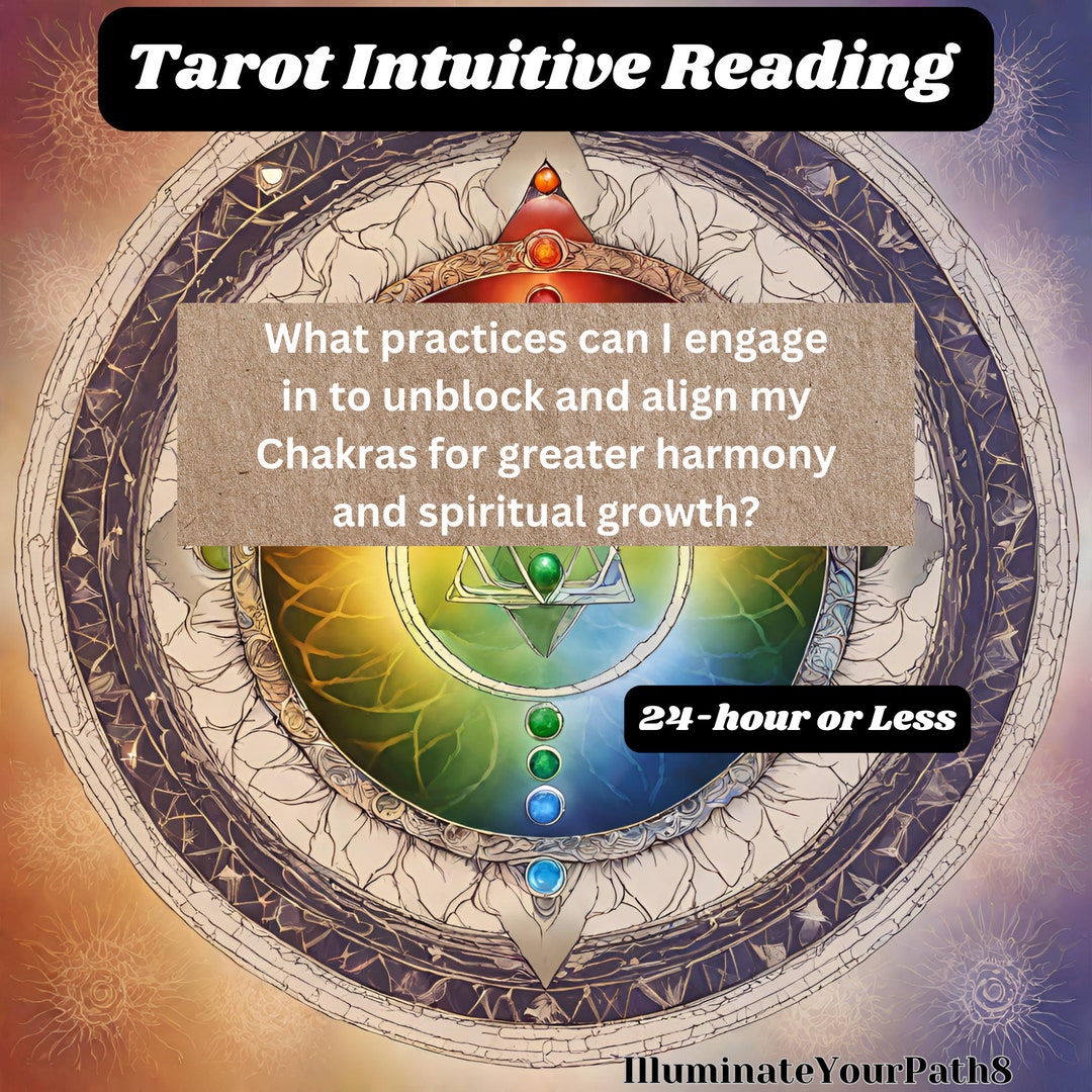 Same Day*tarot Intuitive CHAKRA Reading- What Practices Can I Engage in ...