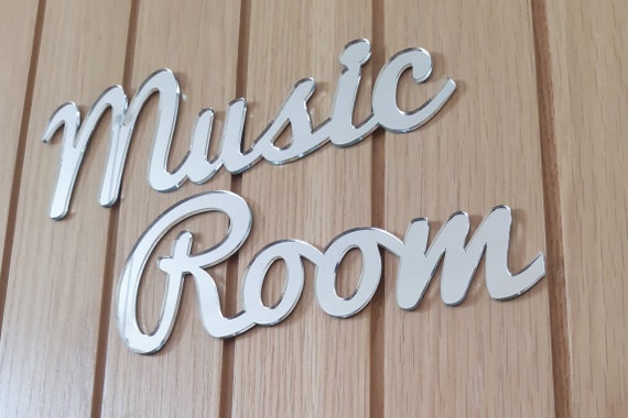 Music Room Sign Door Sign for Music Room | Etsy