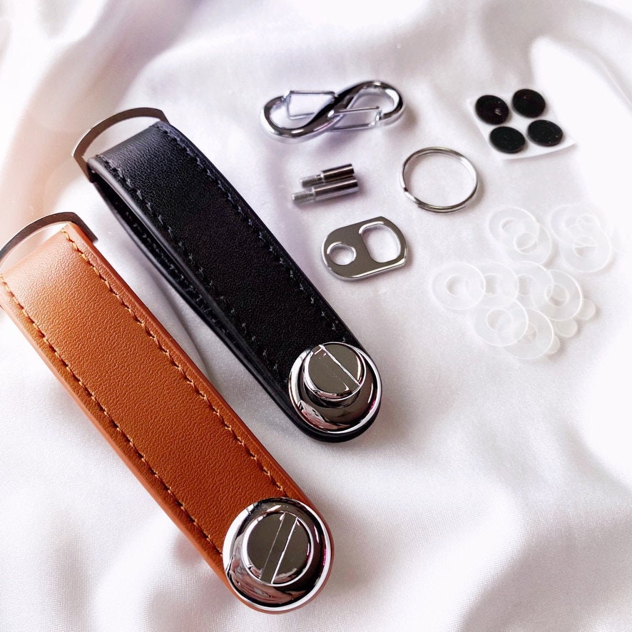 Key Organiser Vegan Leather Key Keeper Keychain - Etsy