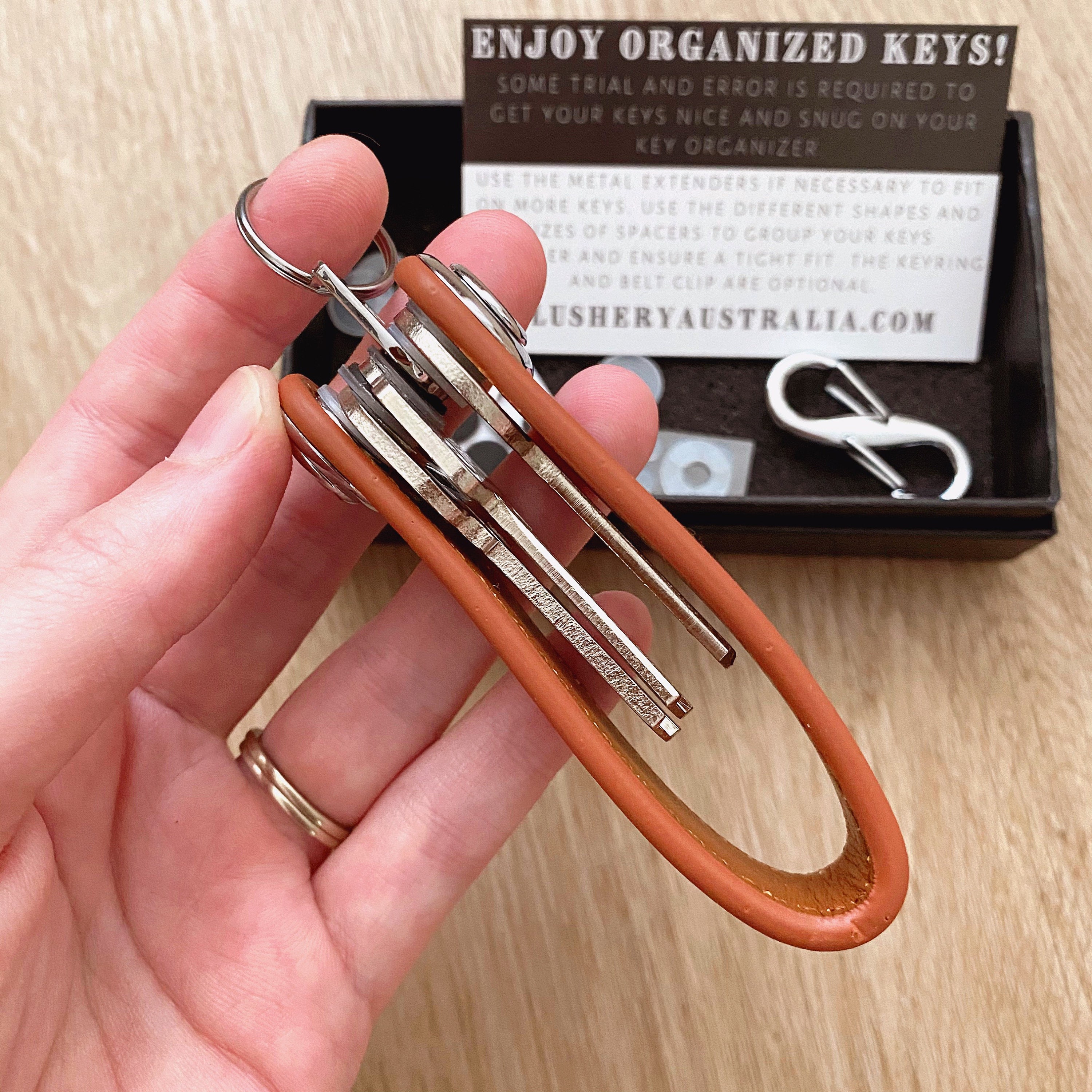 Key Organiser Key Keeper Keychain Organizer for Keys | Etsy