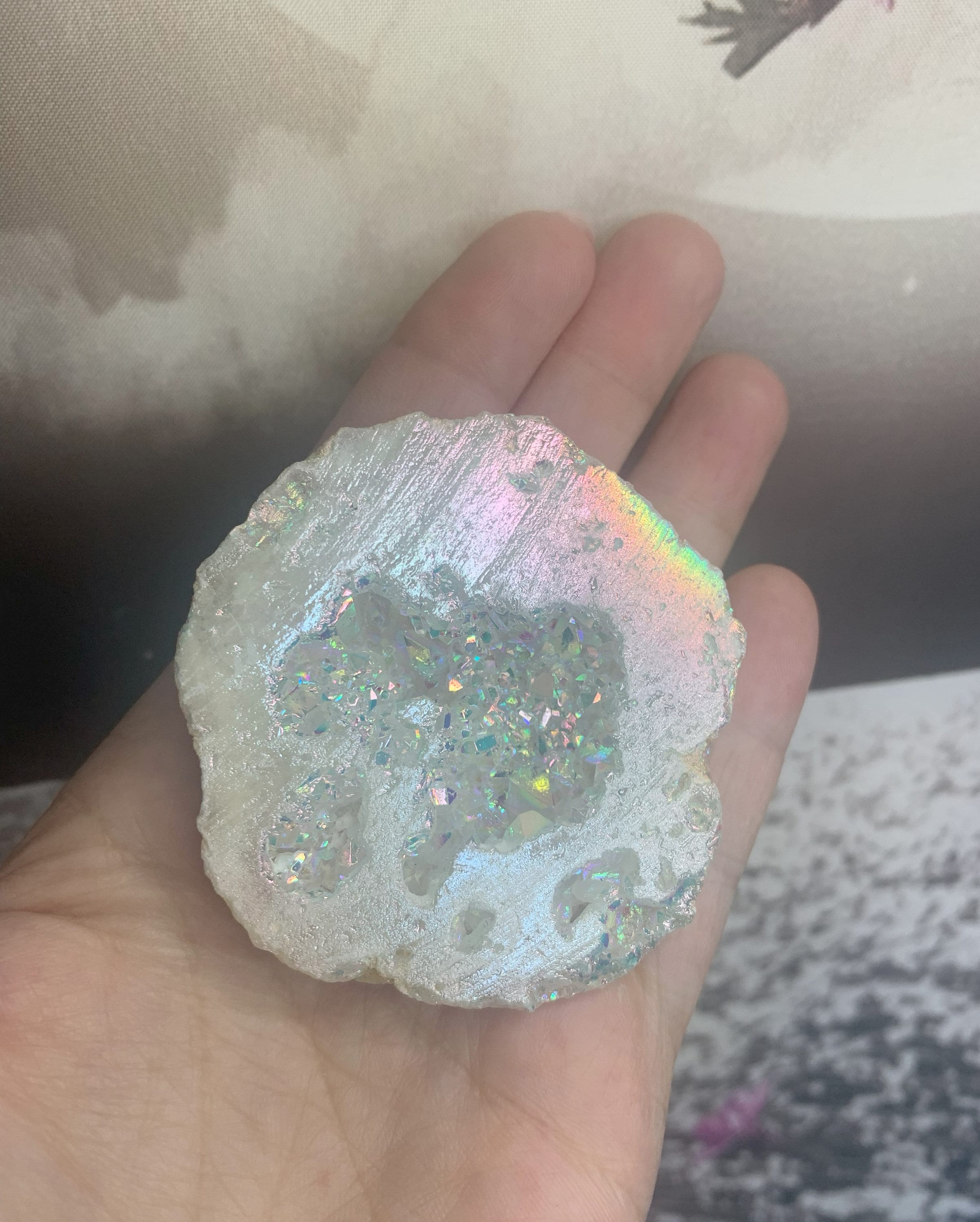 Angel Aura Quartz Geodes - Etsy