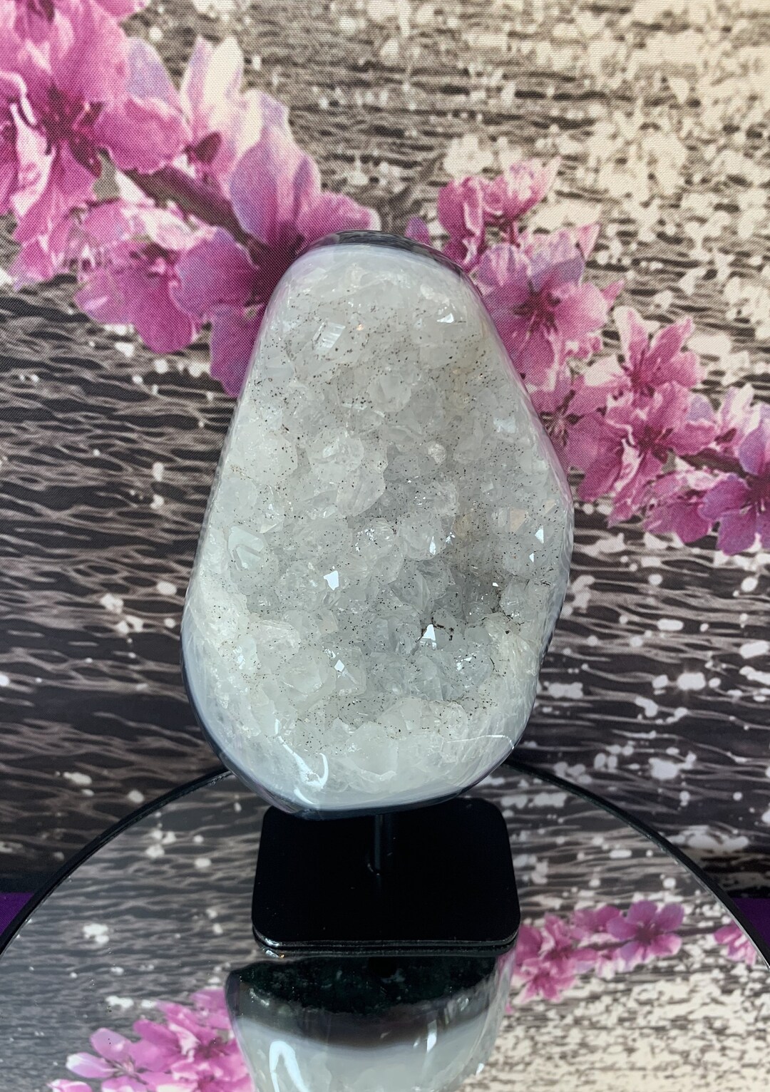 Amethyst on Stand - Etsy