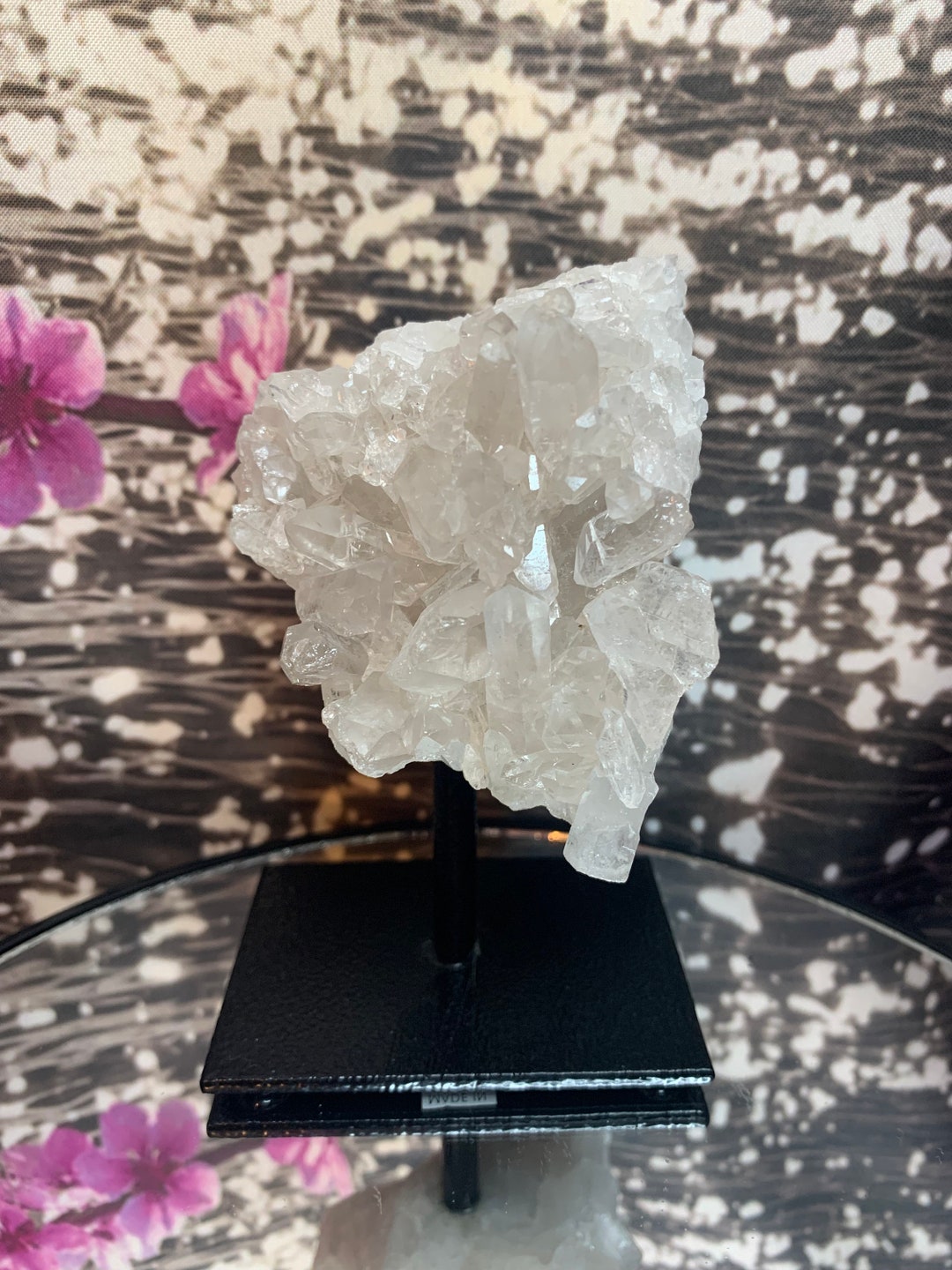 Quartz Crystal on Stand - Etsy