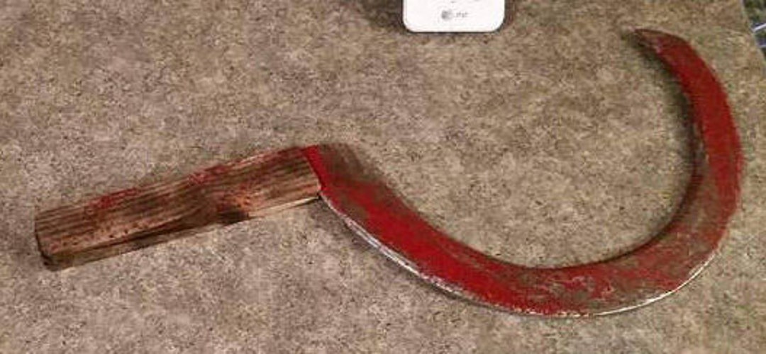 Horror Small Sickle Prop Weapon - Etsy