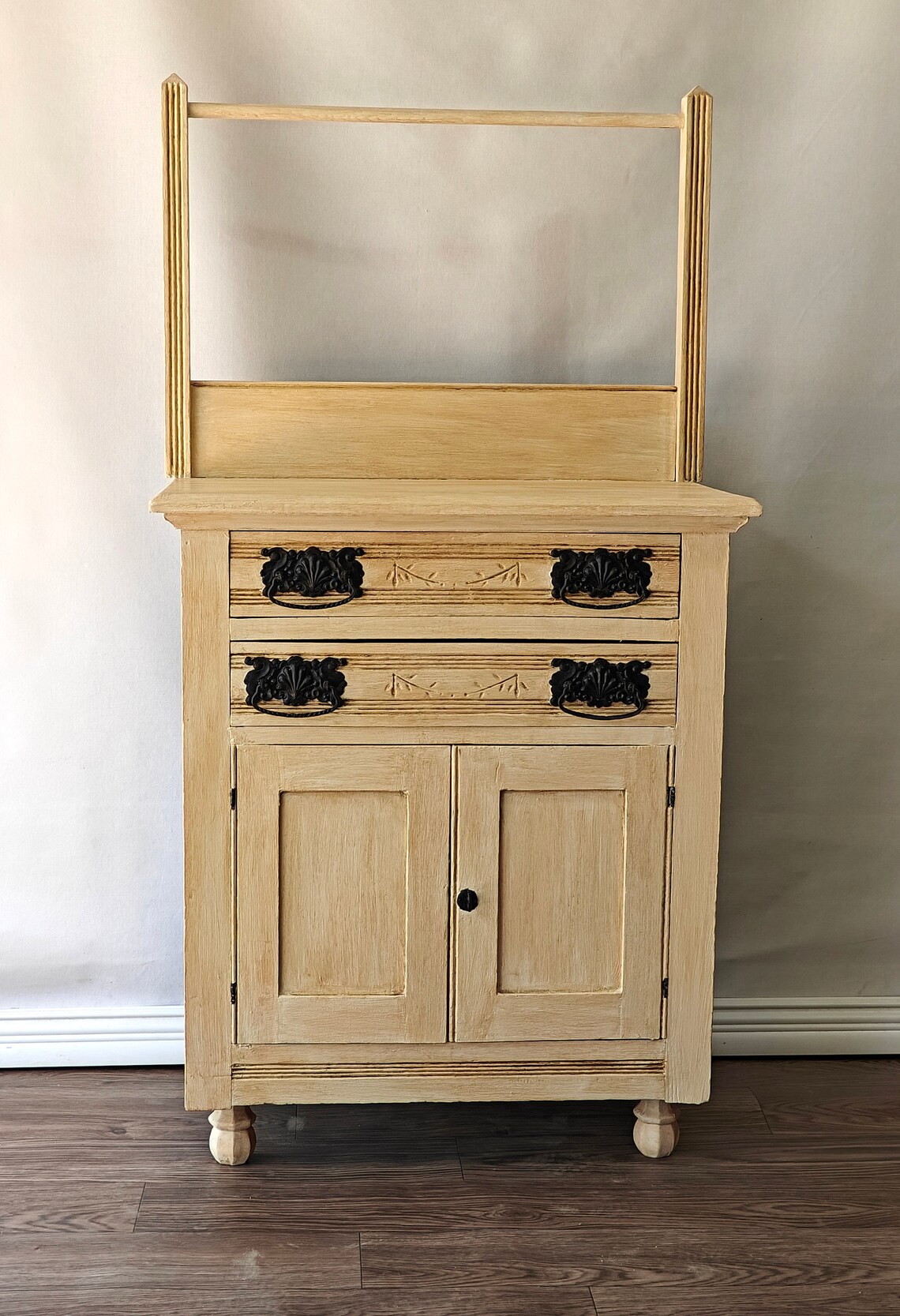 Coffee Bar Cabinet for Local Pick-up Only Houston TX Refinished Antique ...