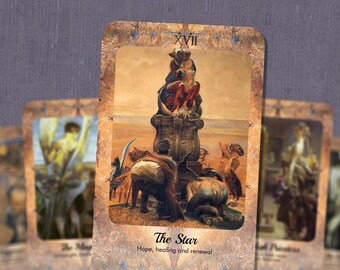 Alcohol Tarot Major Arcana English German Spanish | Etsy