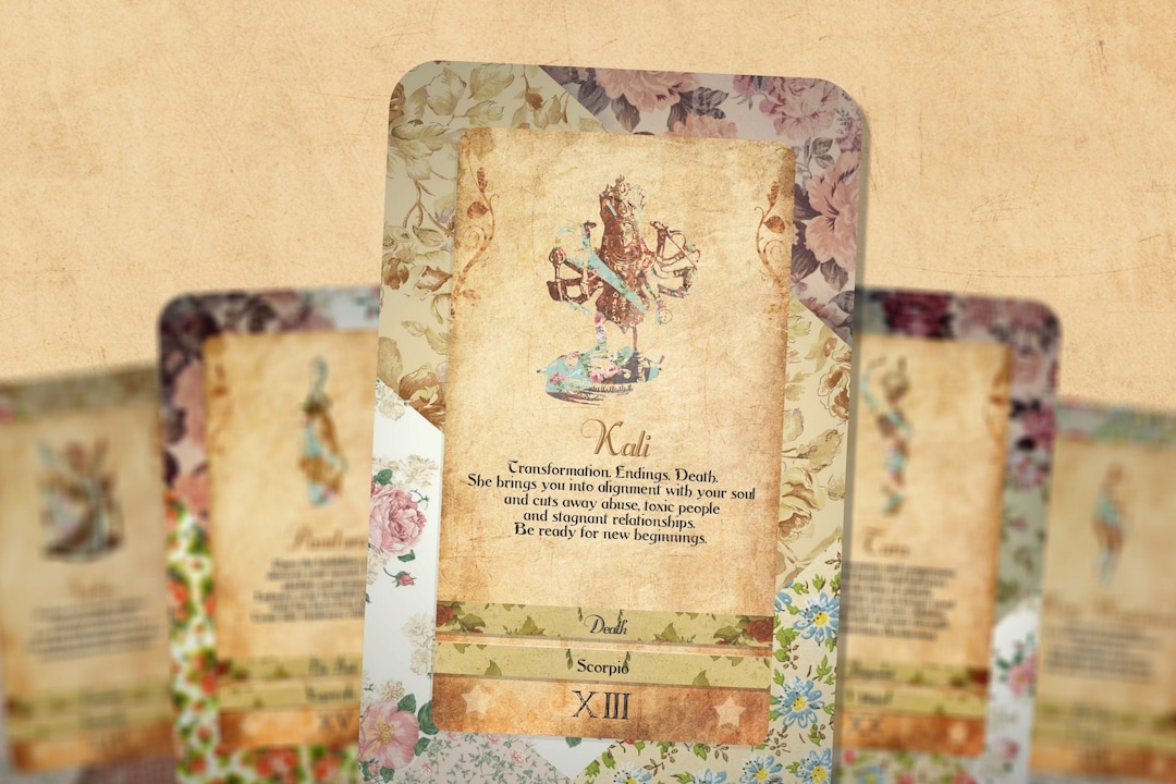 Goddess Tarot - Goddess Power Cards - Major Arcana - Sacred Feminine ...