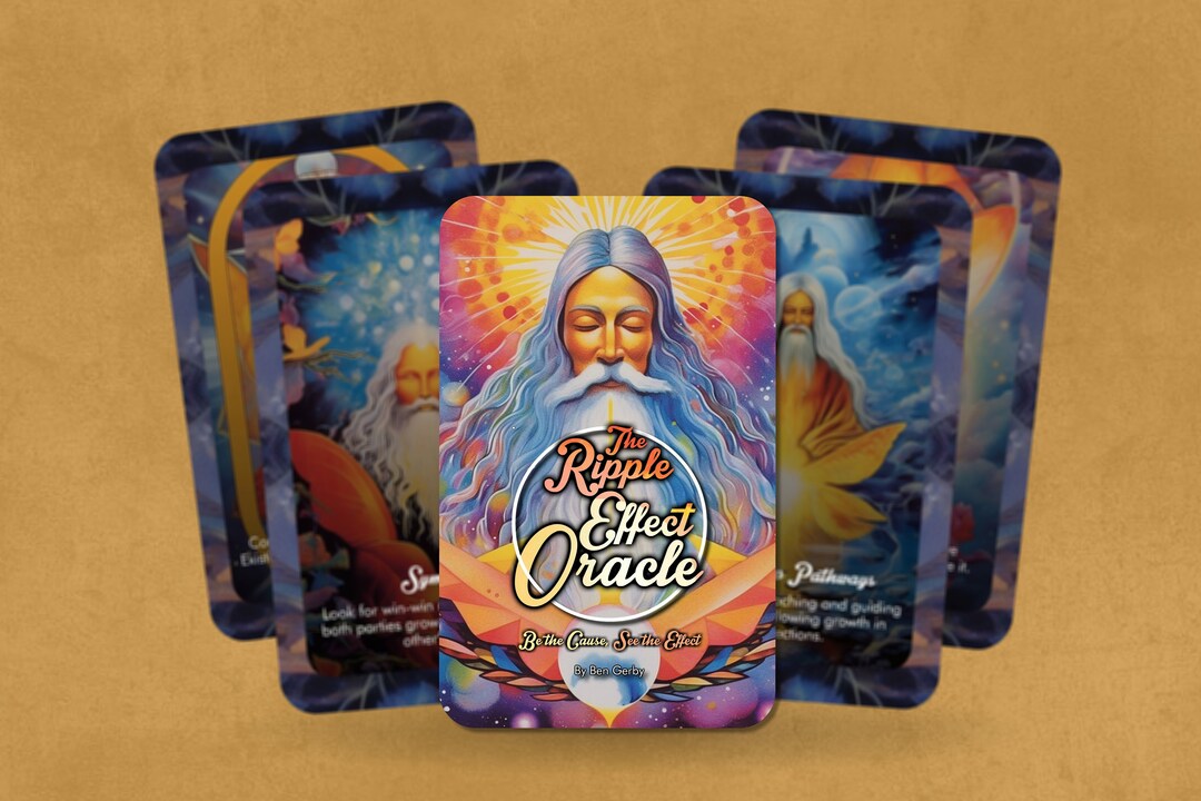 The Ripple Effect Oracle Deck - Be the Cause, See the Effect - by Ben ...