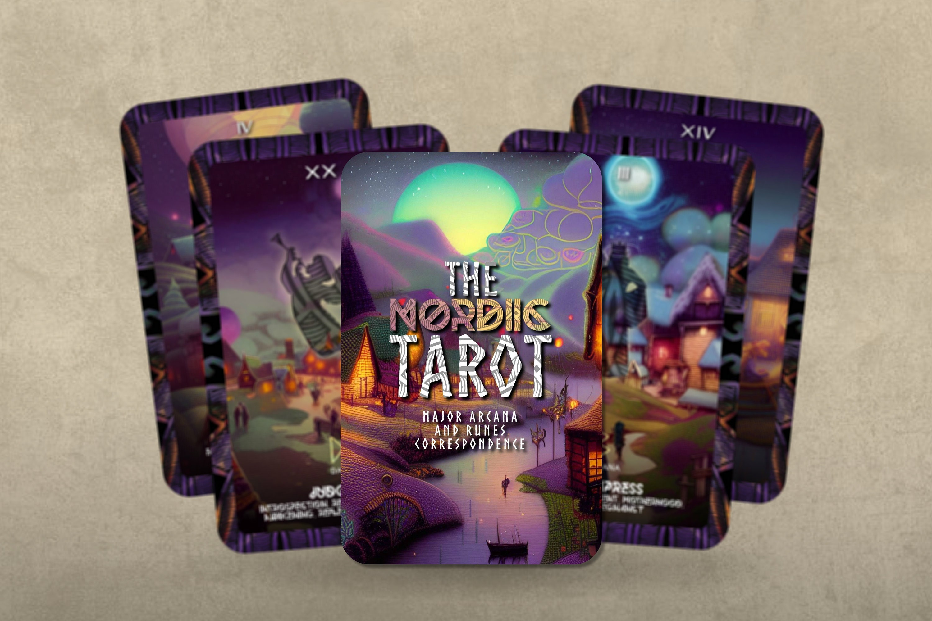 The Nordic Tarot - Major Arcana - Runes - Divination Tools - Tarot ...