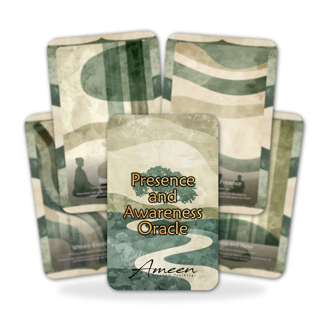 Presence and Awareness - 22 Oracle Cards - Cultivate Mindful Presence ...